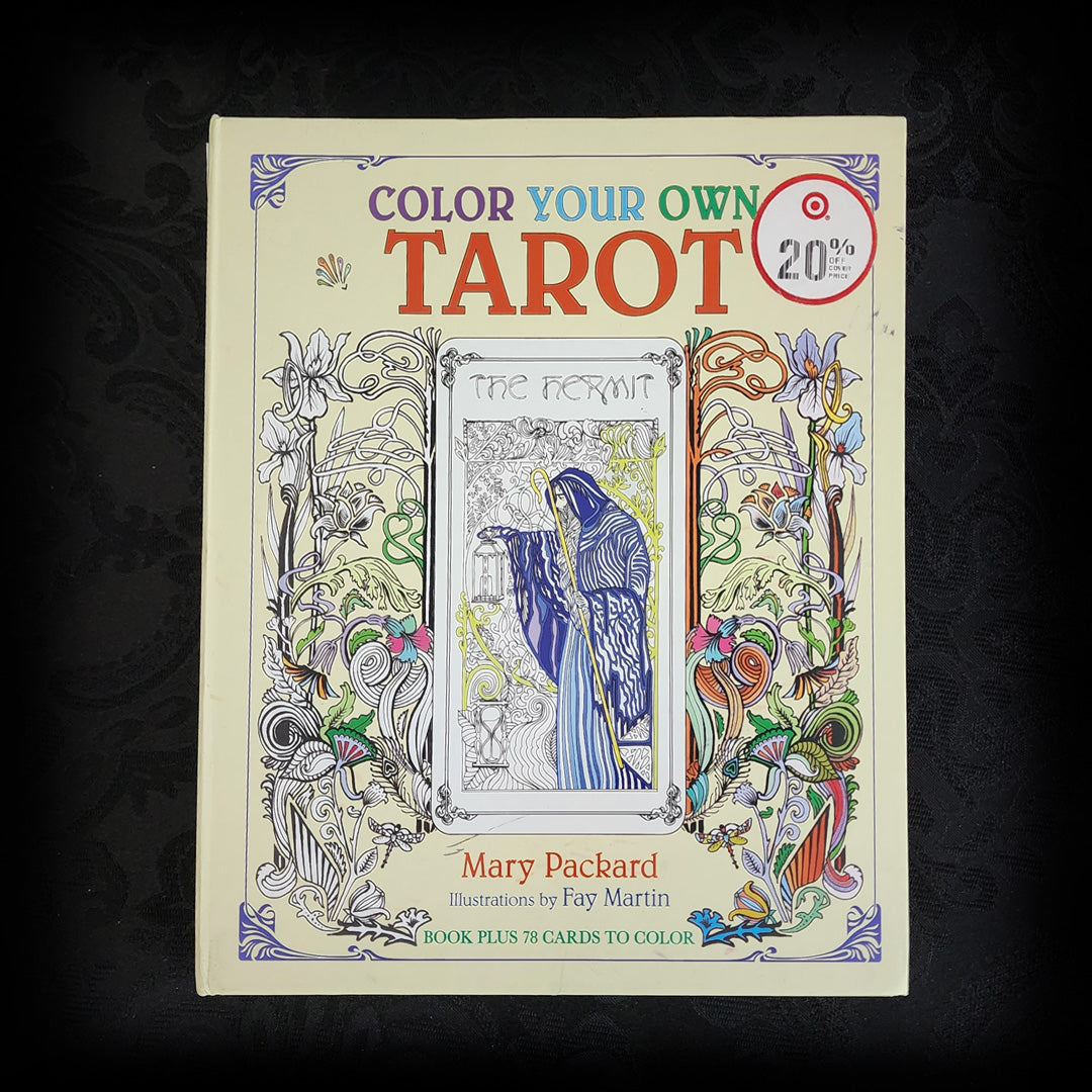 Color Your Own Tarot Book and Deck Set – Hester's Occult