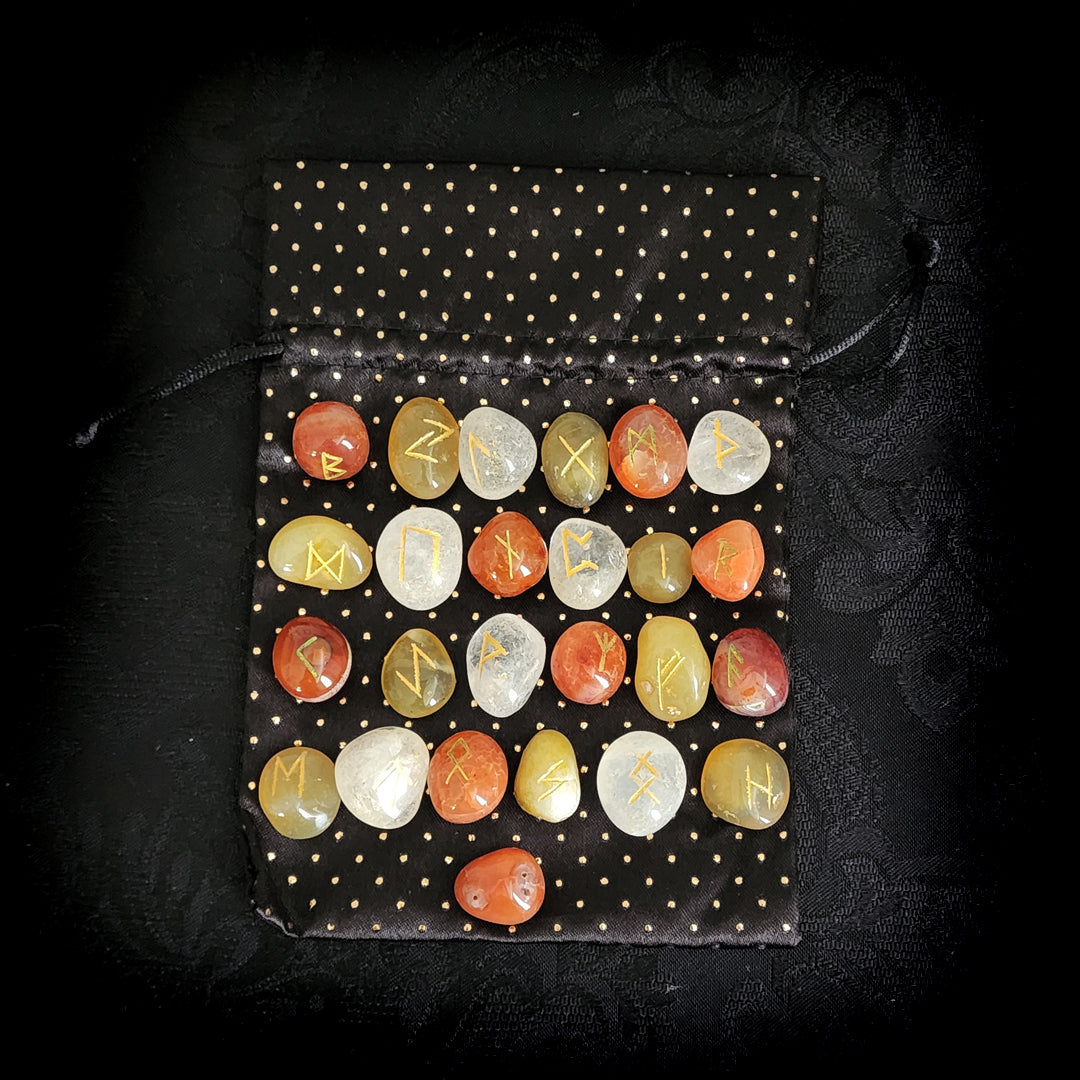 Fire Colors Rune Stone Set – Hester's Occult